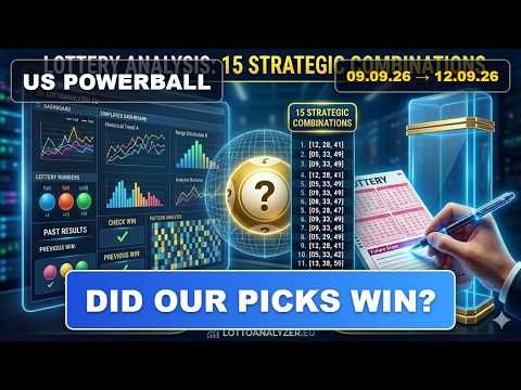 US Powerball Results Sep 9, 2026 — Winning Numbers + Forecast for Sep 12, 2026