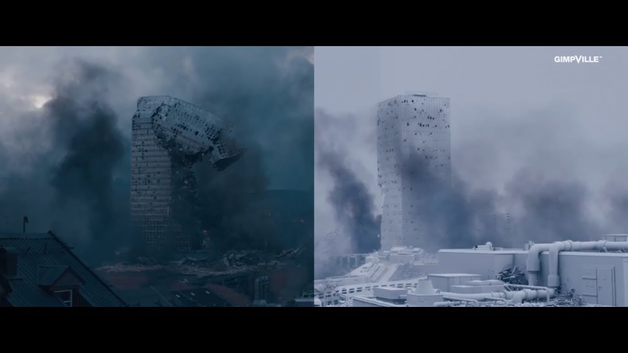BTS (Behind The Scene) Skjelvet - CGI VFX breakdown by Gimpville - YouTube