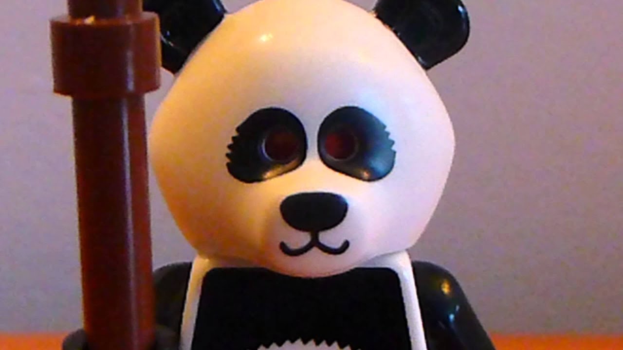 Lego Movie Custom Figure # 3 - Robo-Panda - YouTube