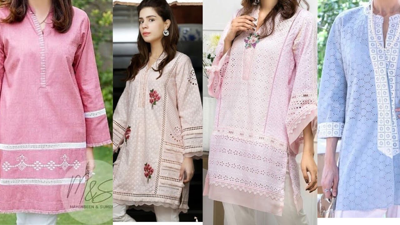 Suite designing with lace accessories/how to design a suite with ...