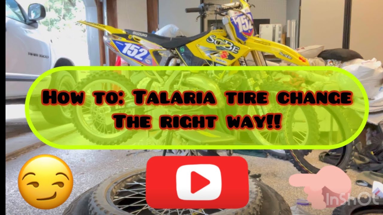 Must watch!! Talaria Sting MX4 HOW TO tire change: Tire Change the ...