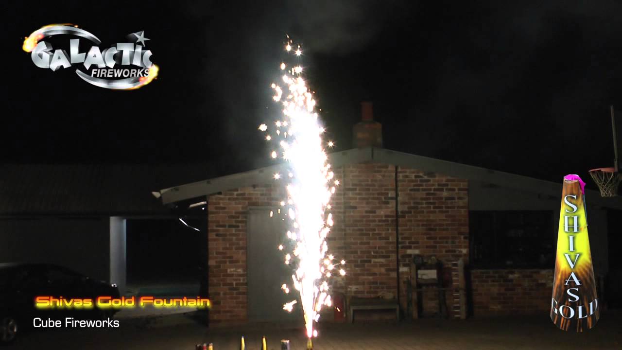 Shivas Gold By Cube Fireworks -- From Galactic Fireworks - YouTube