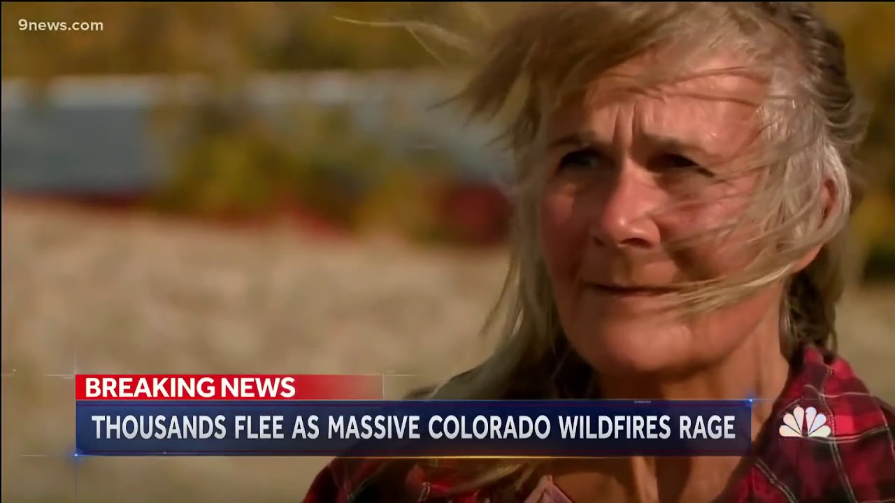 Colorado Fires Threaten Thousands NBC Nightly News Full HD - YouTube