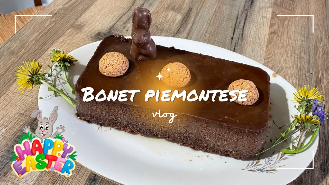 🩹 Mi sono bruciata! BONET PIEMONTESE, ricetta per pasqua🐣 VLOG ...