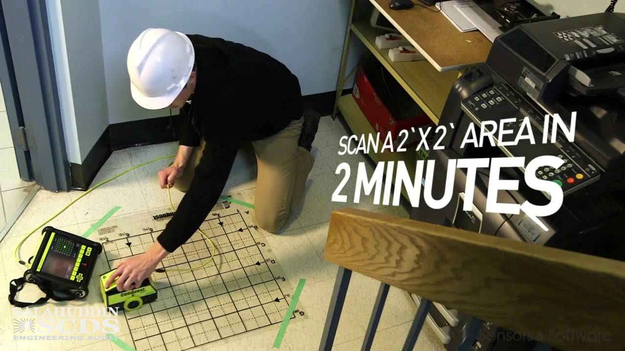 Conquest 100 Concrete Imaging with GPR - YouTube