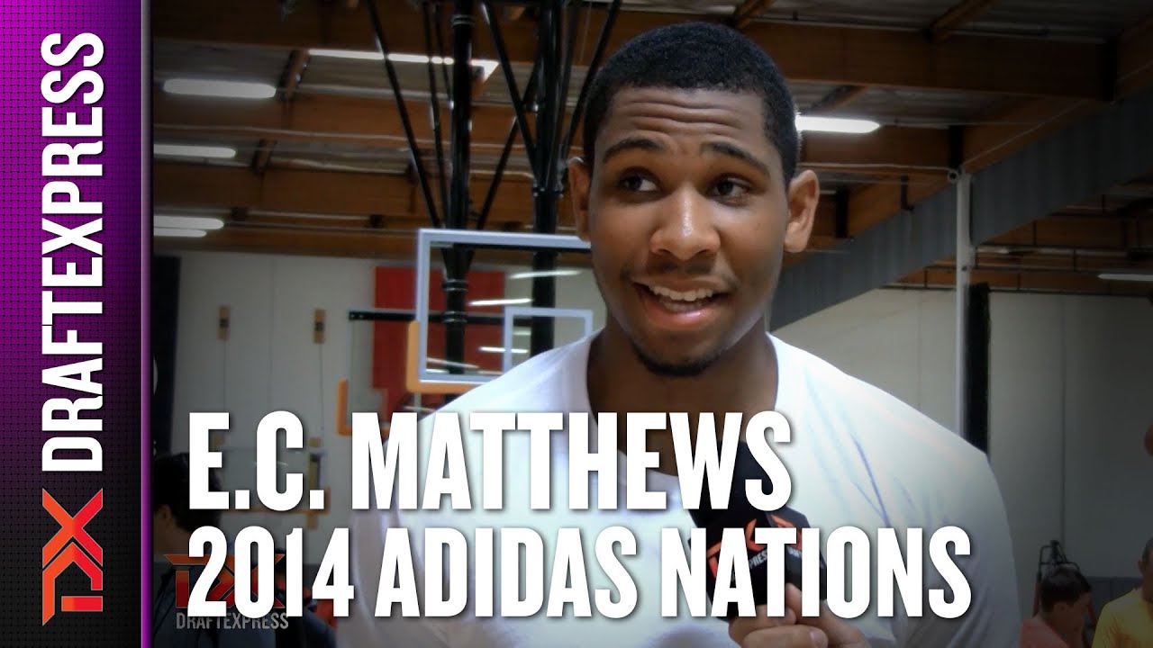 2014 E.C. Matthews Interview - DraftExpress - Adidas Nations - YouTube