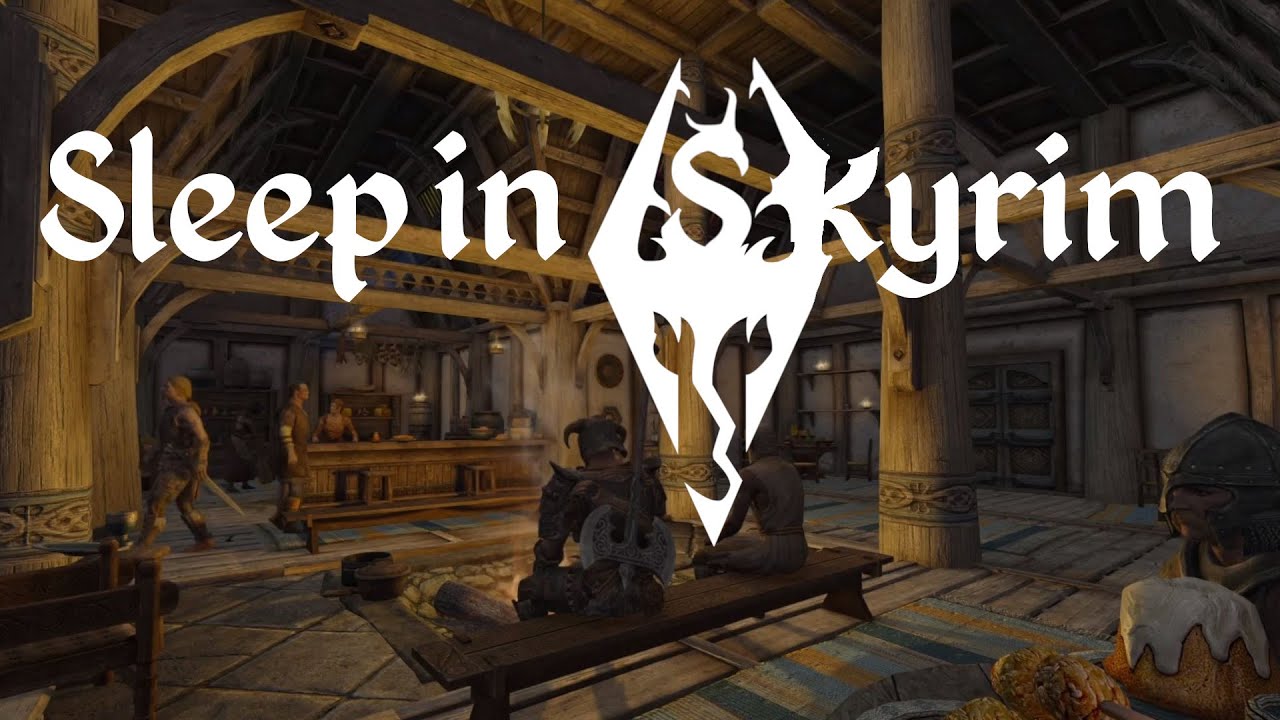 Sleep in Skyrim | The Bannered Mare - YouTube