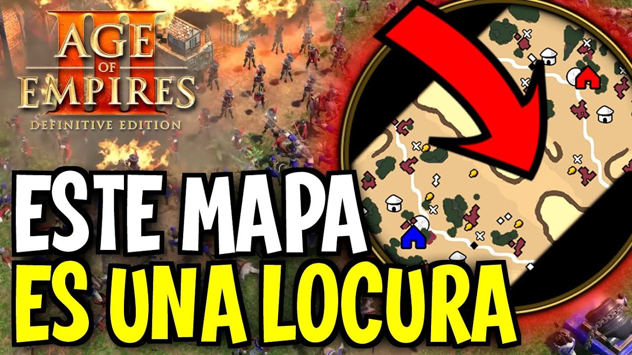 AGE OF EMPIRES 3 - ¿Cómo son los 15 NUEVOS MAPAS? - YouTube