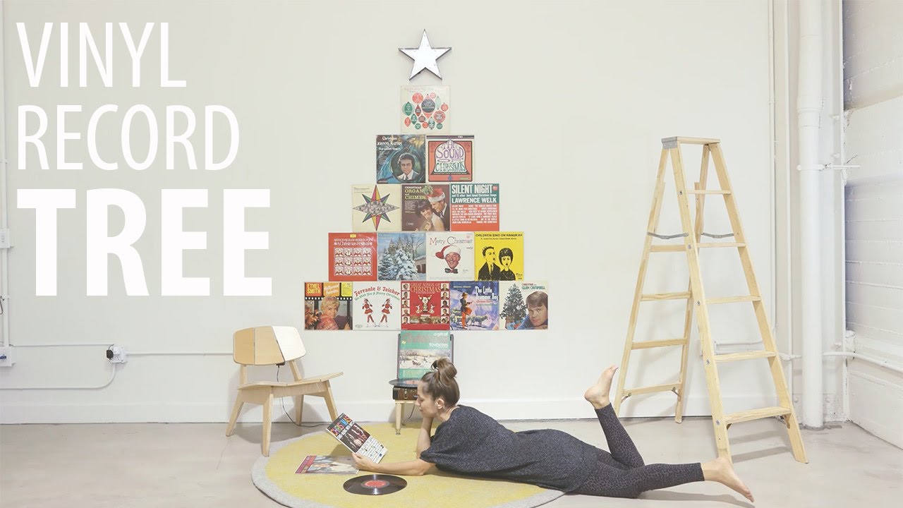 Vinyl Record Tree - YouTube