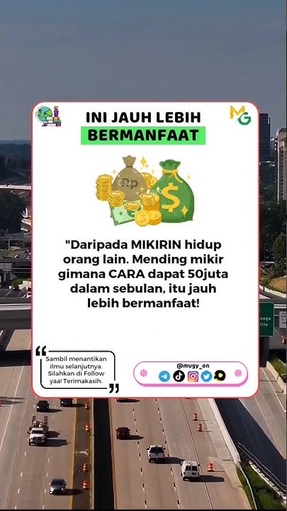 itu jauh lebih bermanfaat, jangan heran, kalau rezeki berlimpah #shorts #mindset #sukses # ...