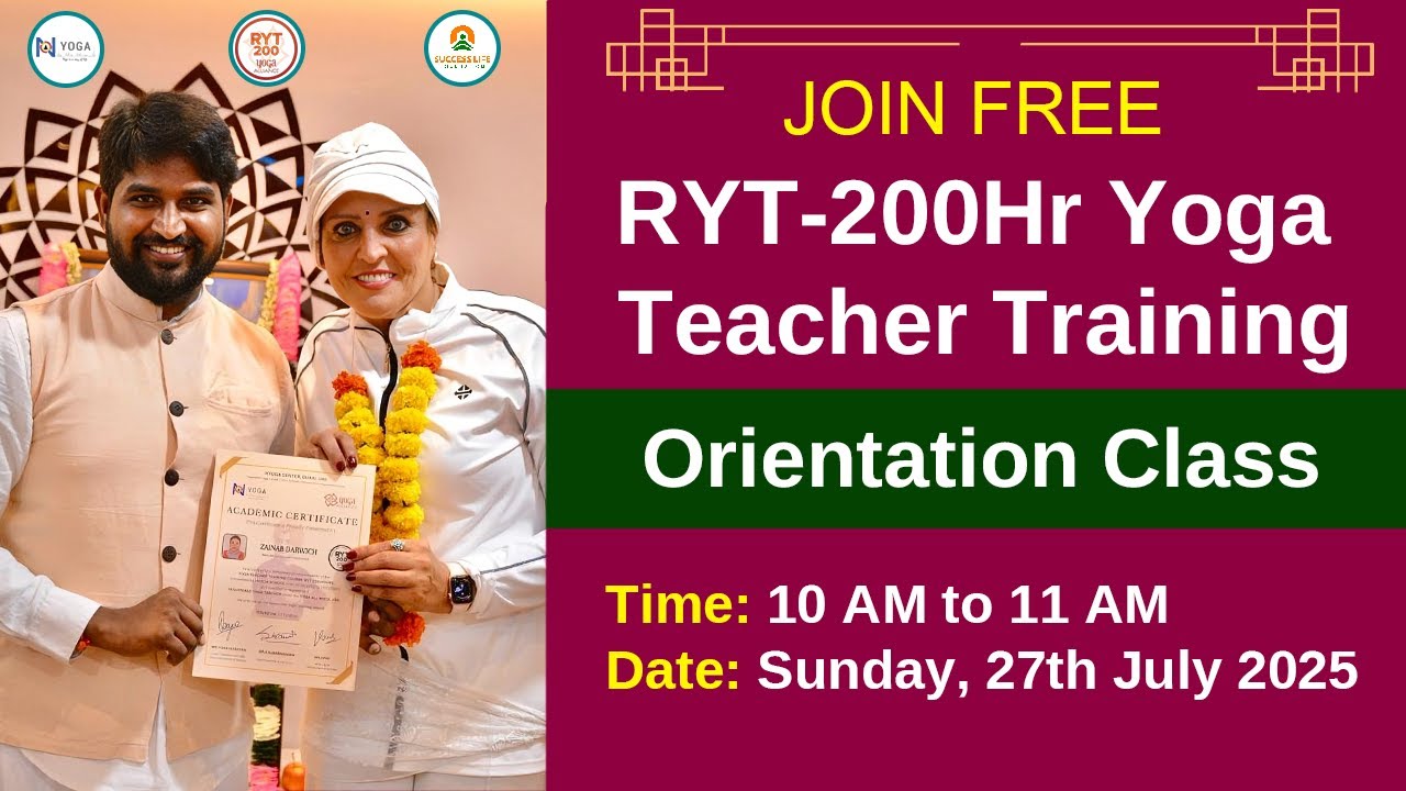 Orientation Class Agenda – RYT-200 Yoga Teacher Training - YouTube