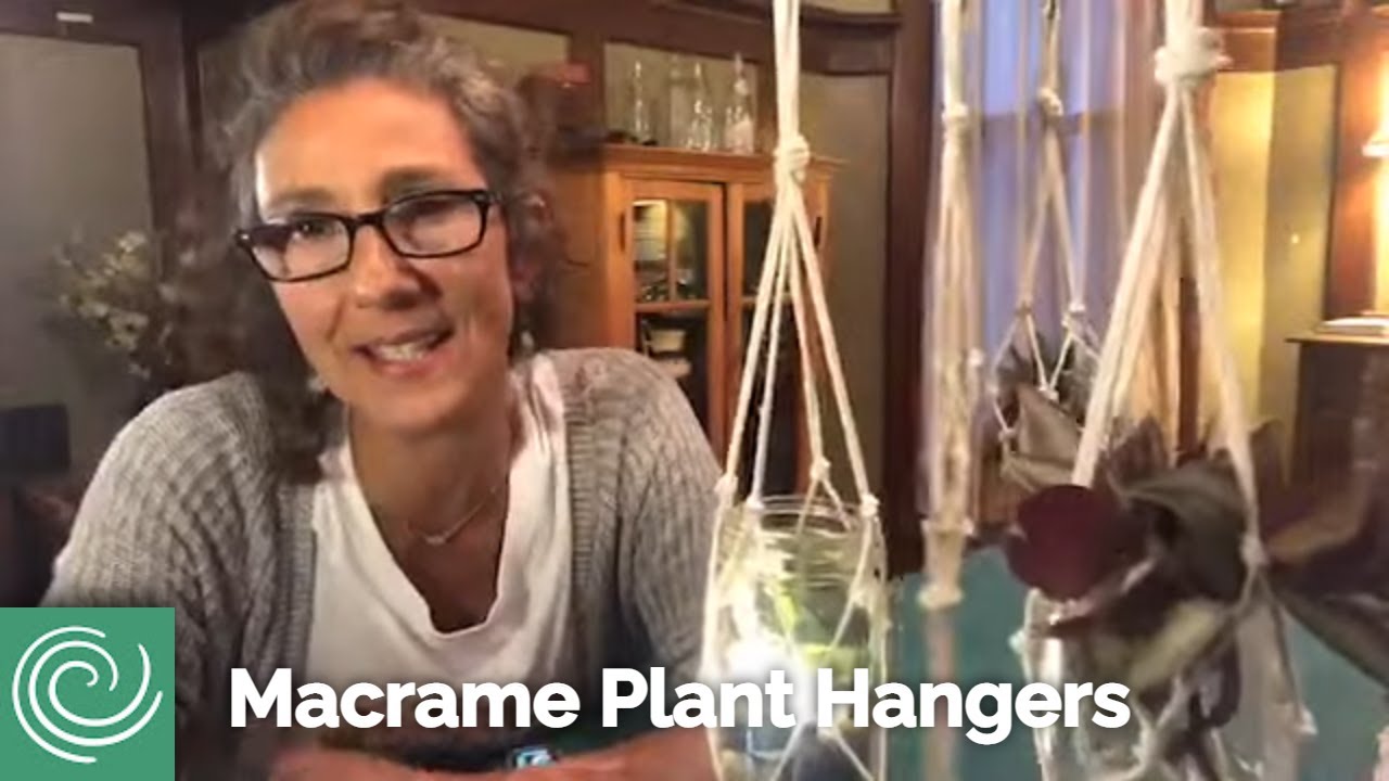 DIY Macrame Plant Hangers with Elda and the Gail Borden Public Library ...