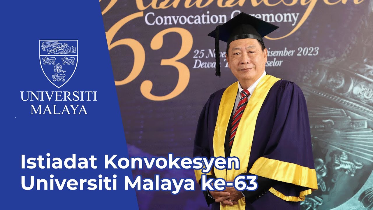 ISTIADAT KONVOKESYEN UM KE-63 | DATO' SIA HOK KIANG - YouTube