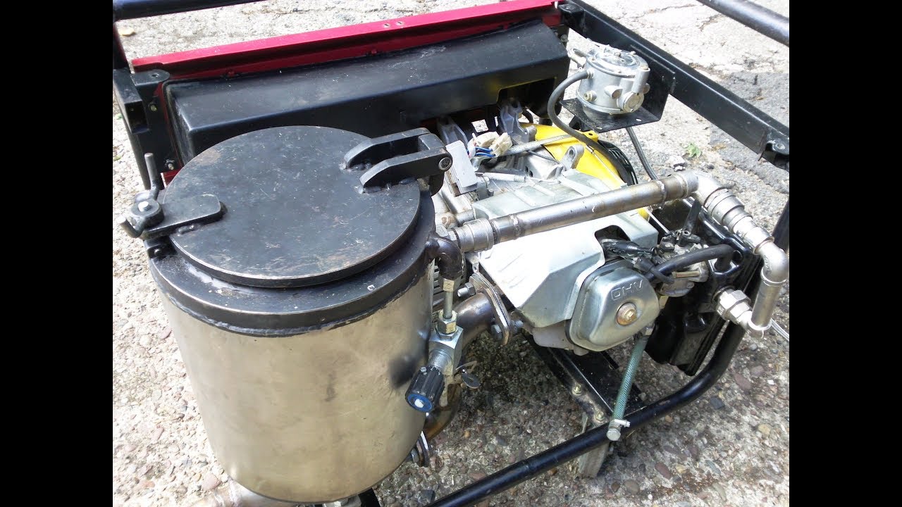 HHO GEET Motor wandelt Plastik + Altöl zu Treibstoff um! - YouTube