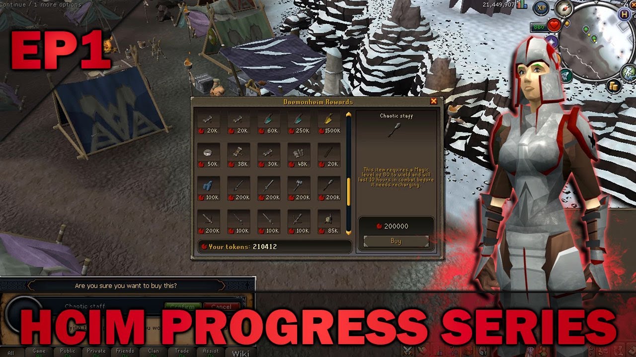 The HCIM Grind has started! HCIM Progress EP.1 + Bonds giveaway ...