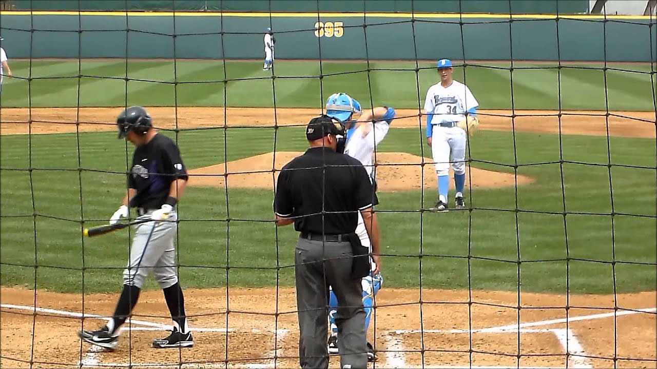 Cody Poteet, UCLA Freshman RHP (2013 Regular Season) - YouTube