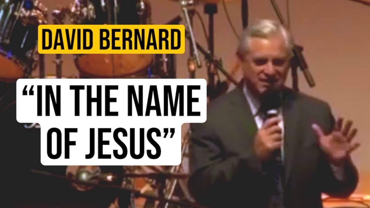 Bishop David K. Bernard ~ "In The Name of Jesus" - YouTube