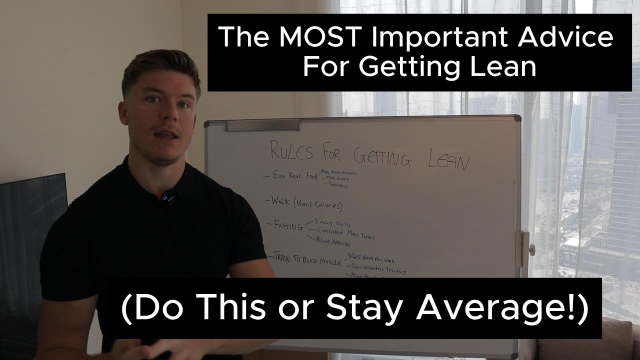 5 Rules I Always Follow To Get Lean (You Must Try These Out!) - YouTube