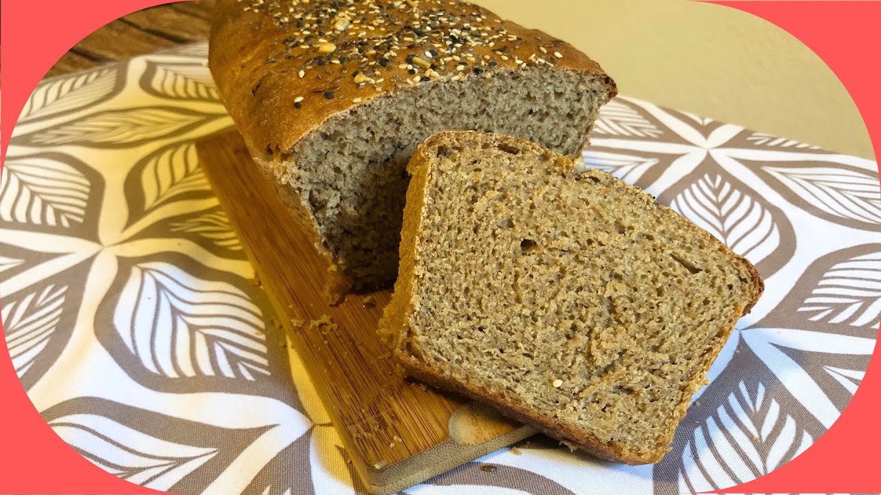 🍞¿ Como Hacer PAN INTEGRAL CASERO? Con HARINA 100% INTEGRAL cien ...