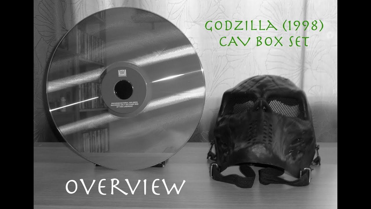 Godzilla ( 1998 ) CAV Laserdisc Box Set overview Toho Laserdisc TLL ...