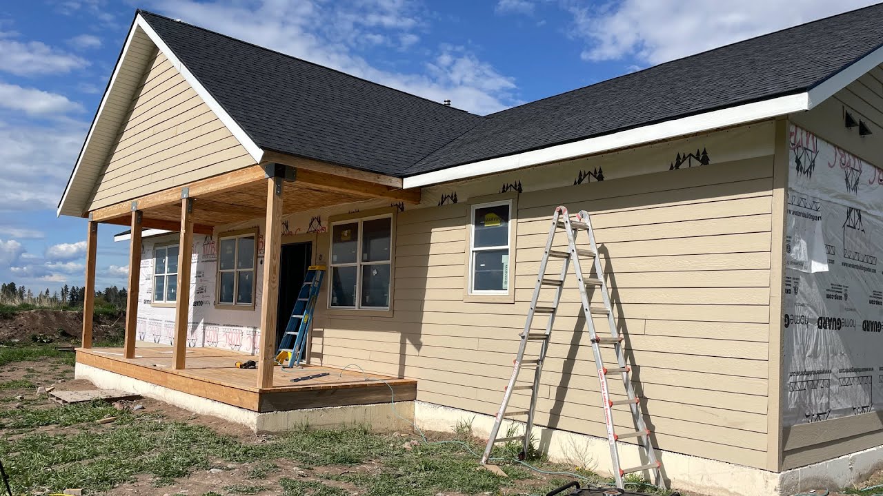Siding The House | Building Our Own Home Ep. 73 - YouTube