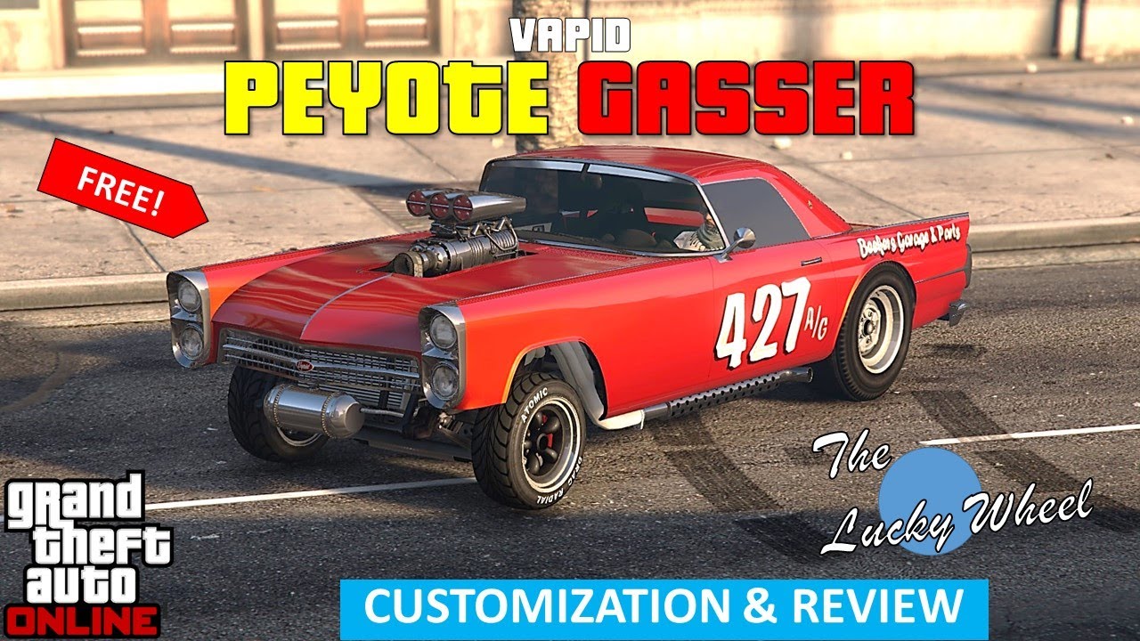 Vapid Peyote Gasser (Ford Thunderbird) Clean Drag Build and Review (GTA ...