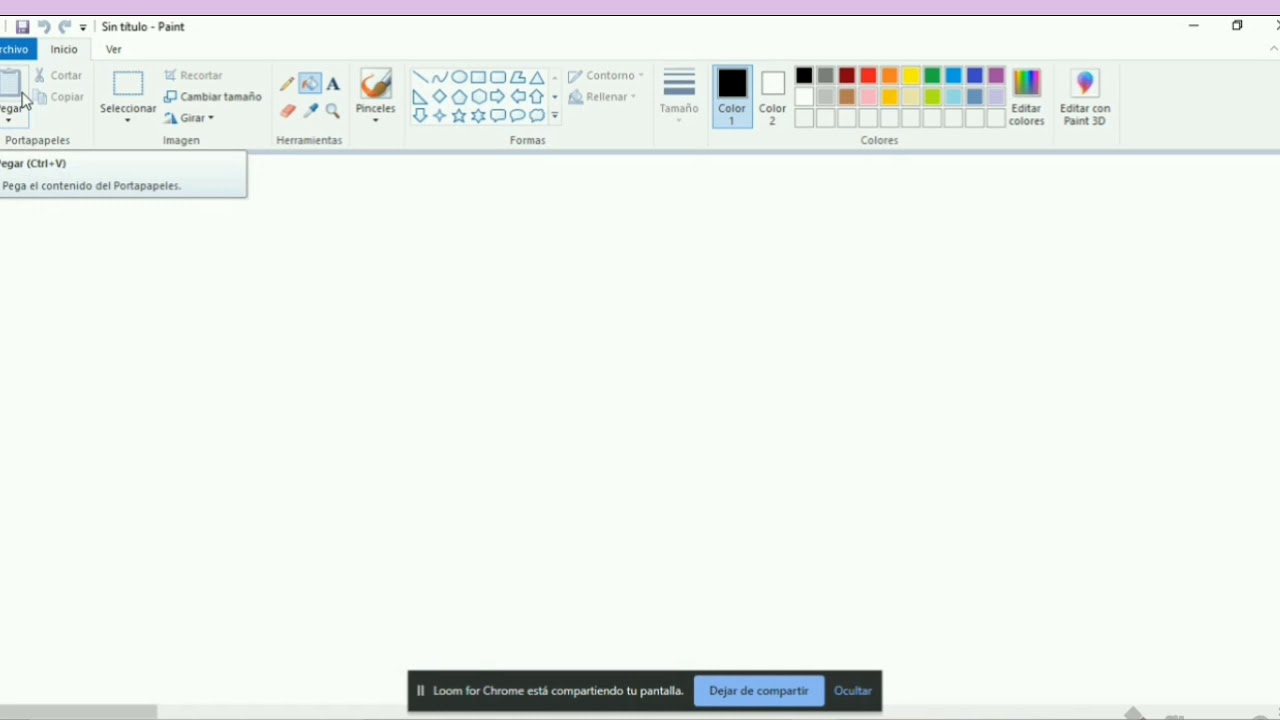 COMO USAR PAINT🎨🖼/ EPISODIO #1 PORTAPAPELES E IMAGEN PAINT🥳 - YouTube