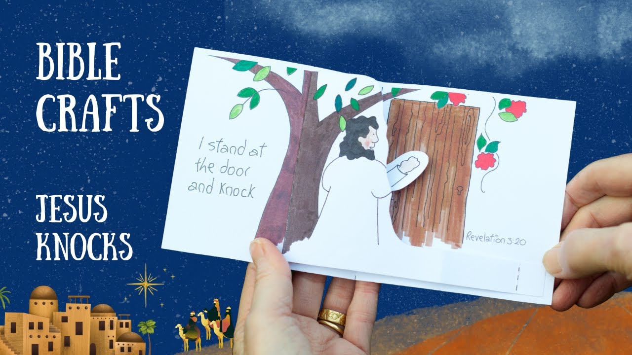 BIBLE CRAFTS | No Room At The Inn (I Stand At The Door) - YouTube
