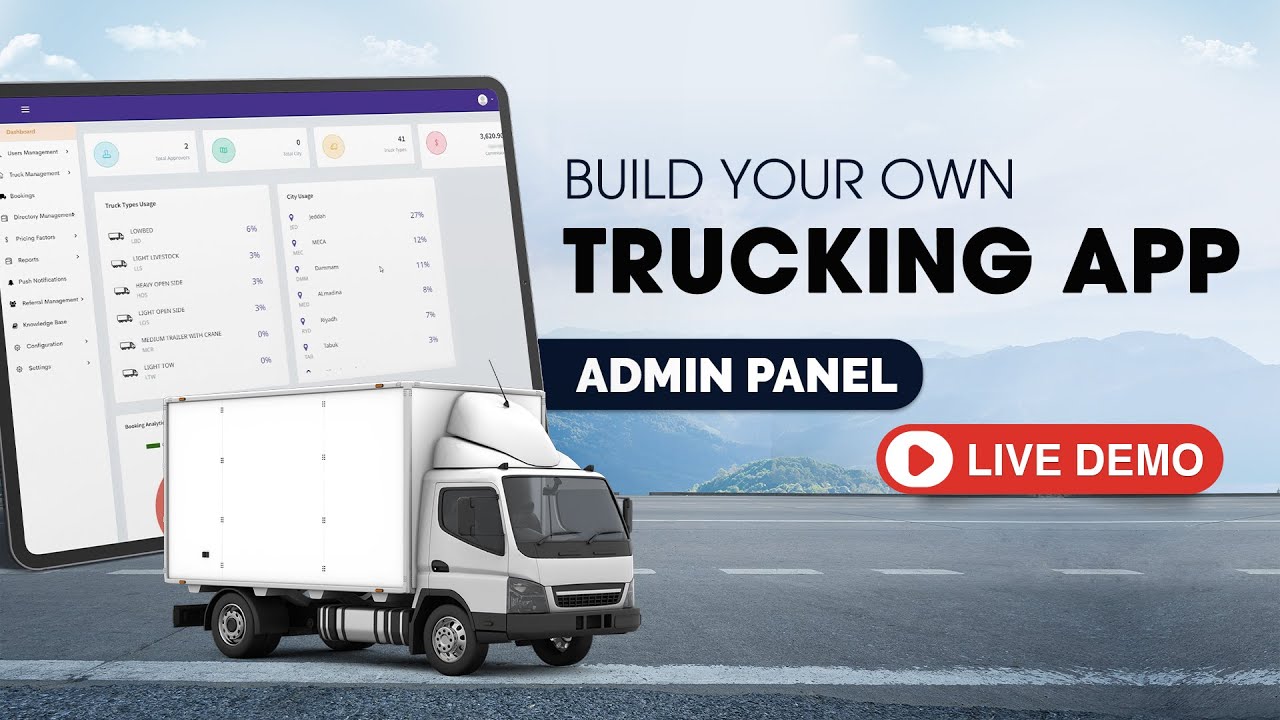 Logistics and Transportation App Development | Uber Freight | Trucking ...