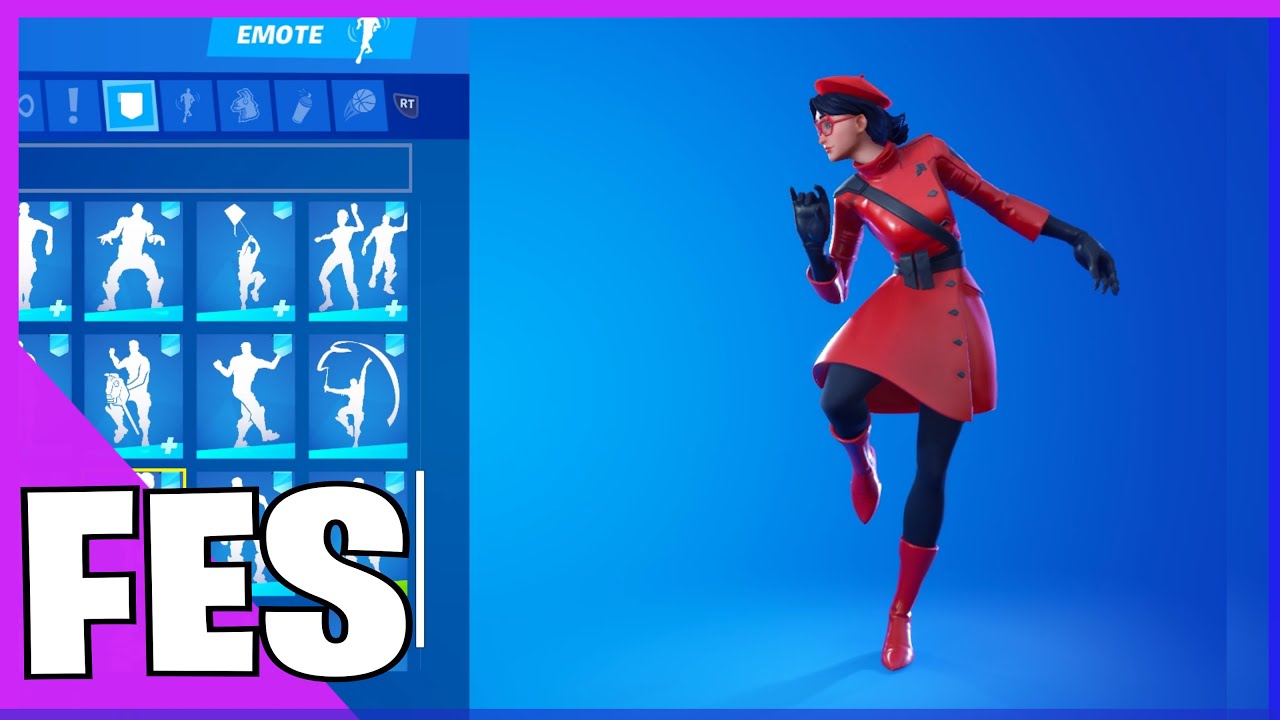 Fortnite Rue Skin With all my Fortnite Dances & Emotes! - YouTube