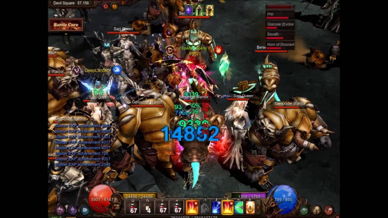 Blade Master(PVP) in Event Devil Square - YouTube