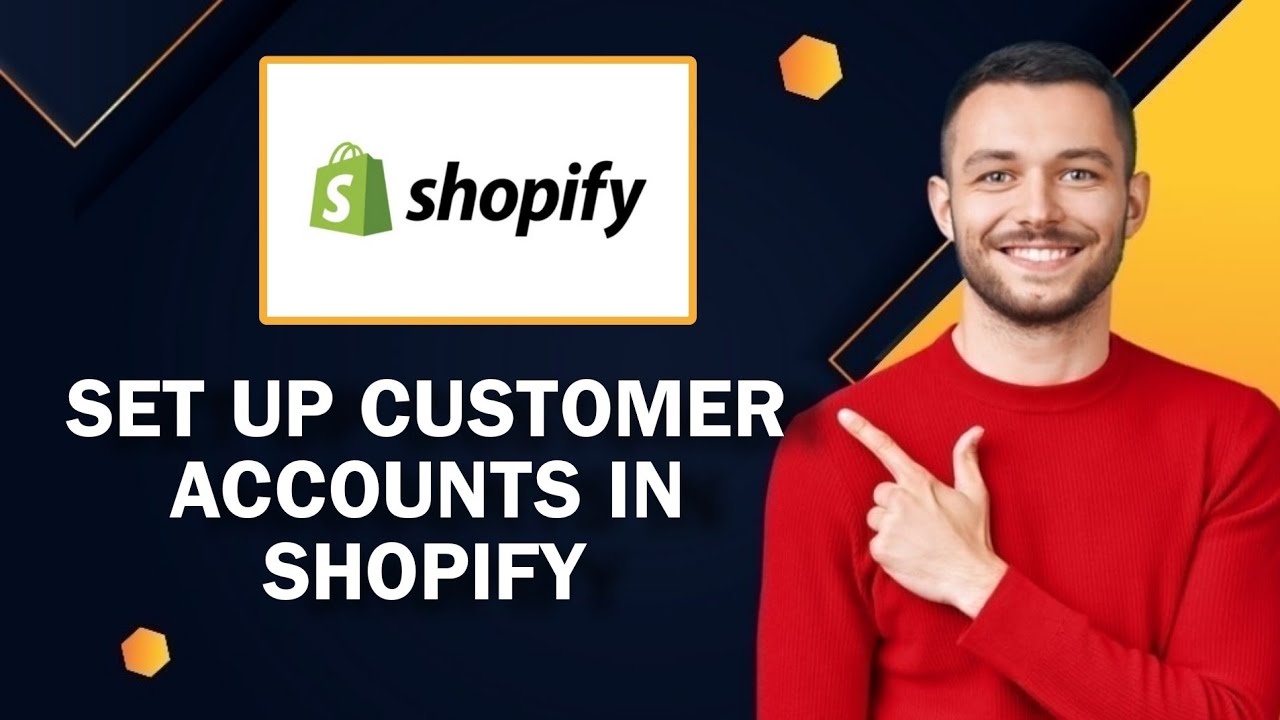 How to Set Up Customer Accounts in Shopify | Easy Tutorial - YouTube