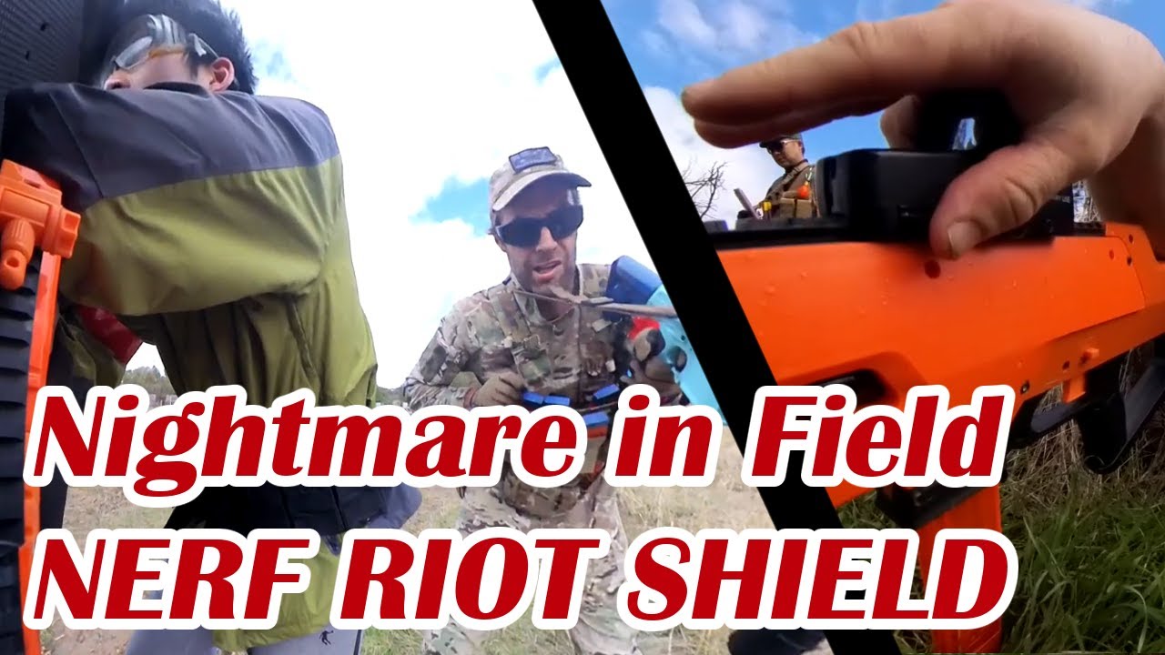 NERF RIOT SHIELD | Best Support Loadout - YouTube