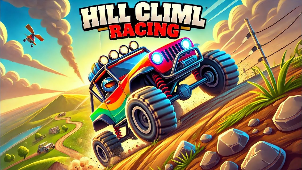I Play Hill Climb racing game fist time - YouTube