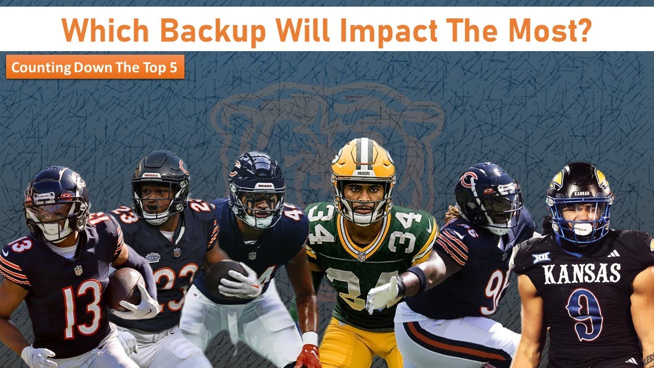 The Bears Back-ups are more solid than ever: Who's The Most Impactful ...