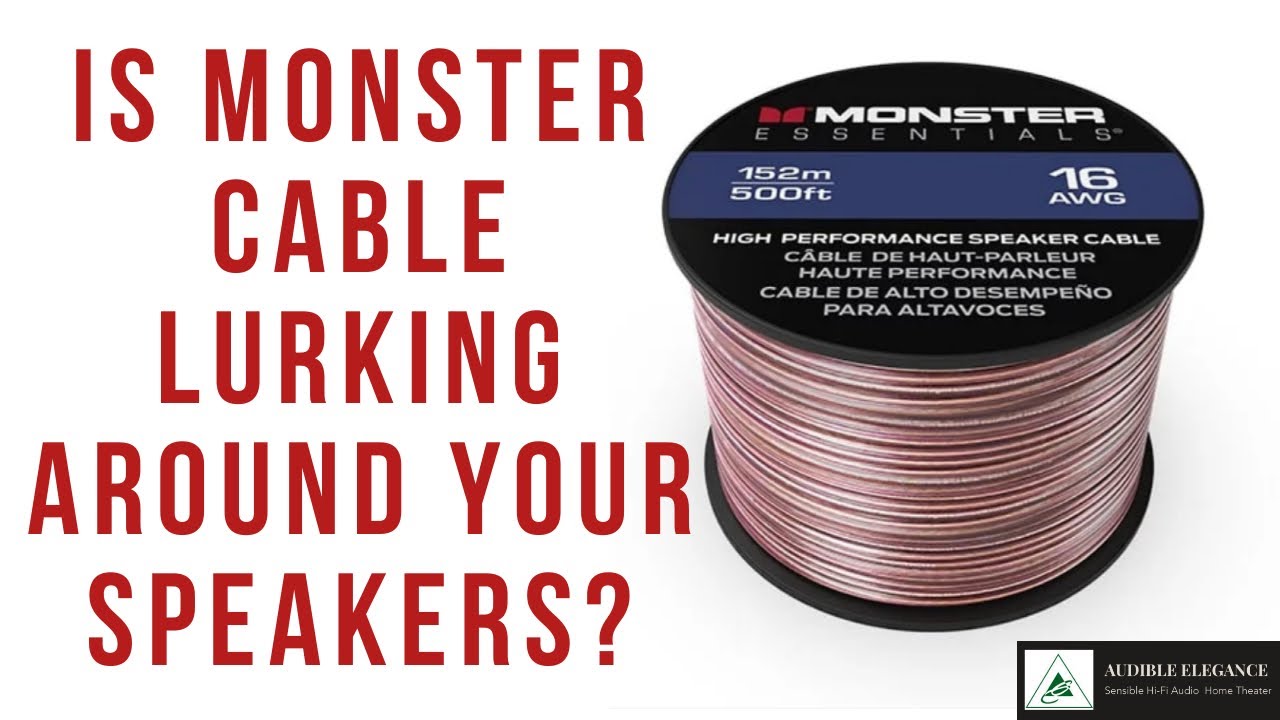 Is Monster Cable Lurking Around Your Speakers? - YouTube