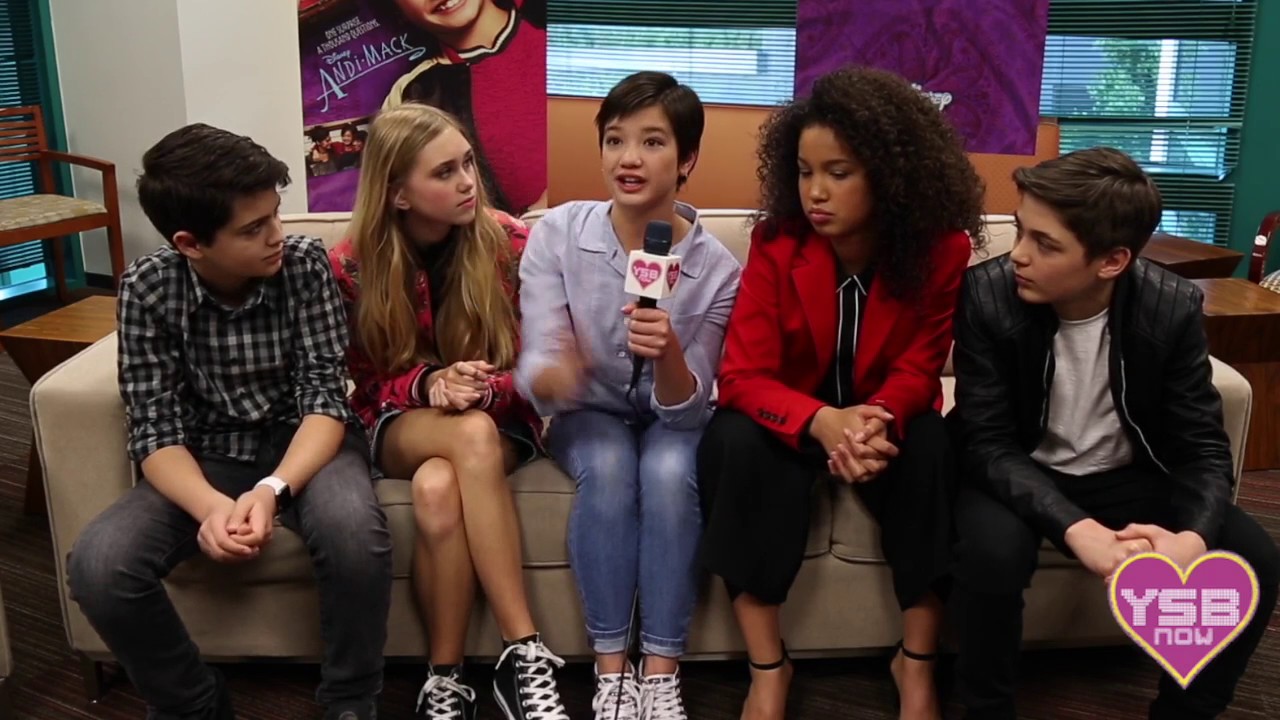 EXCLUSIVE: Andi Mack Cast Secrets & Show Celebration! - YouTube