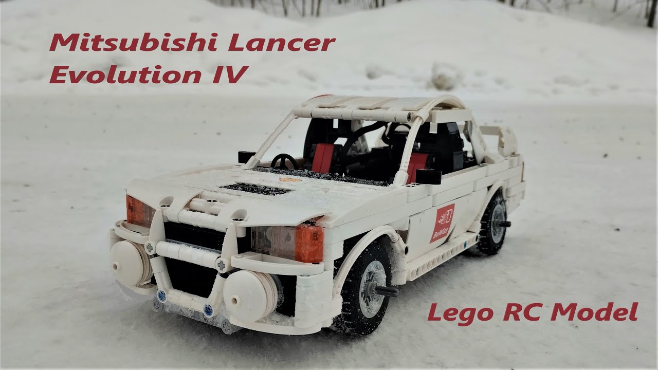 Lego Mitsubishi Lancer Evolution IV - YouTube