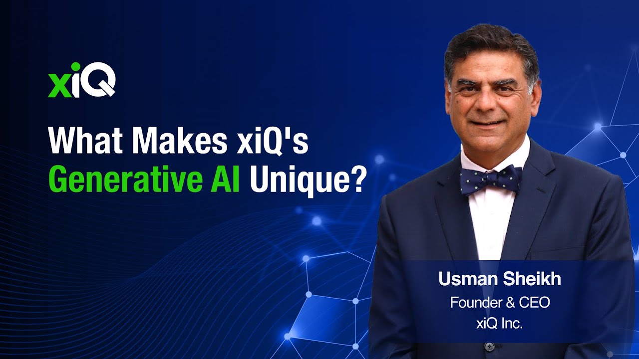 What Makes xiQ's Generative AI Unique? - YouTube
