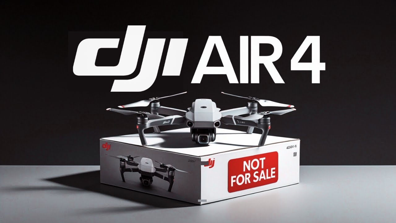 DJI Air 4 - Official Unveil Stuns Fans! Incredible Upgrade & First ...