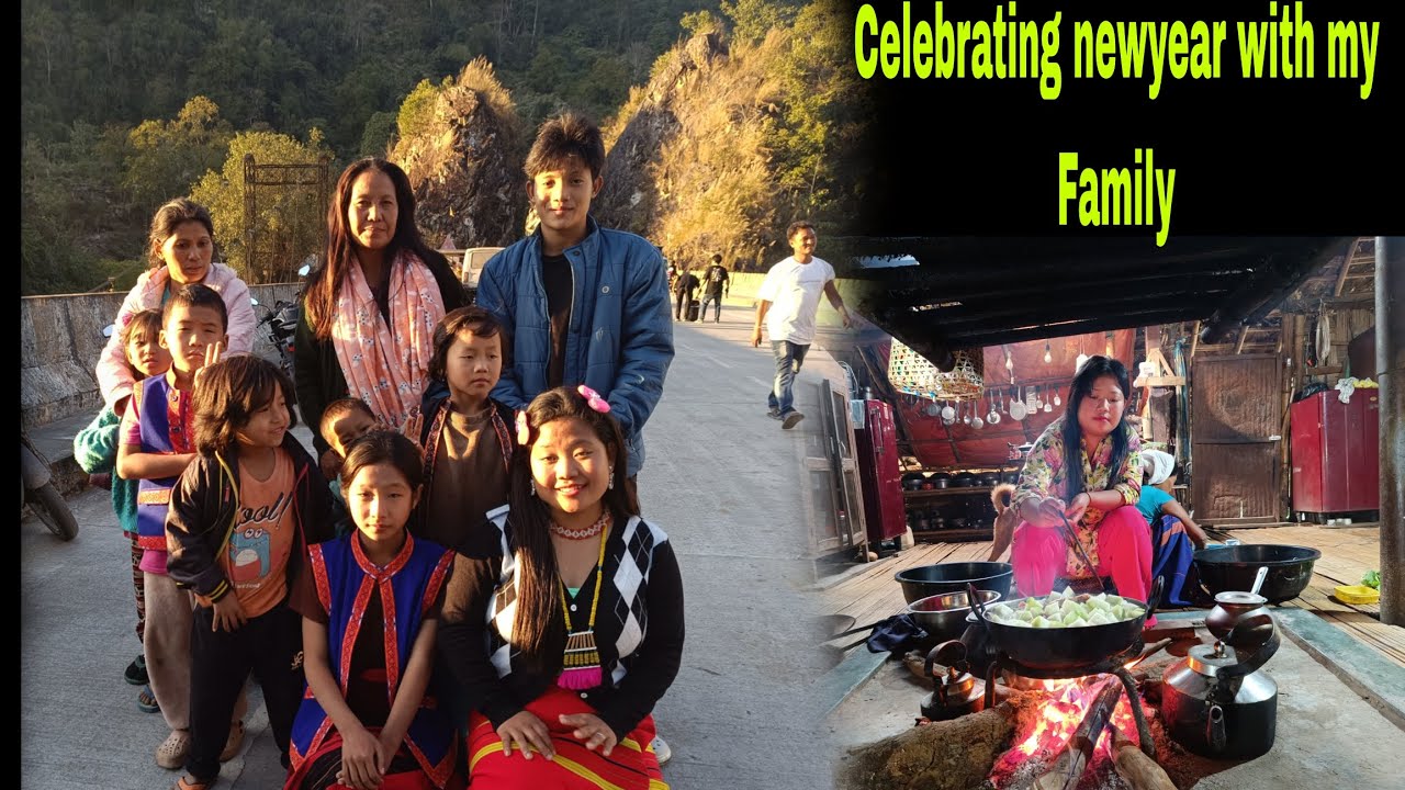 Cook Woman For a Day😁New year Celebration with my Family in village ...