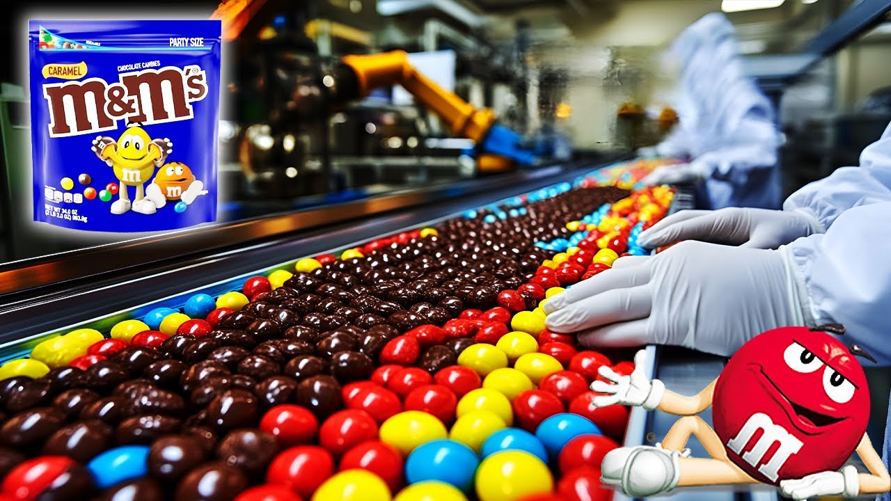 How Over 400 Million M&Ms Are Produced Each Day InTheFactory! Process ...