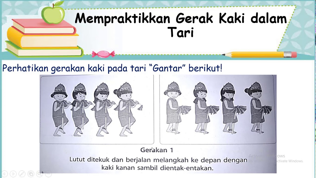 Gerak Kaki Dalam Tari Tema 4 Subtema 2 Kelas 3 - YouTube