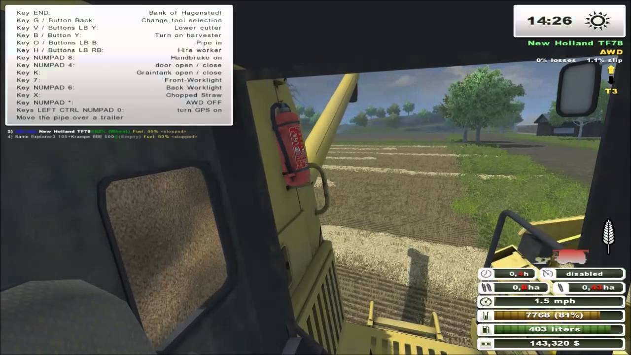 Let's Play Modded FS13 More Realistic Mod E6 || Harvesting and Mods ...