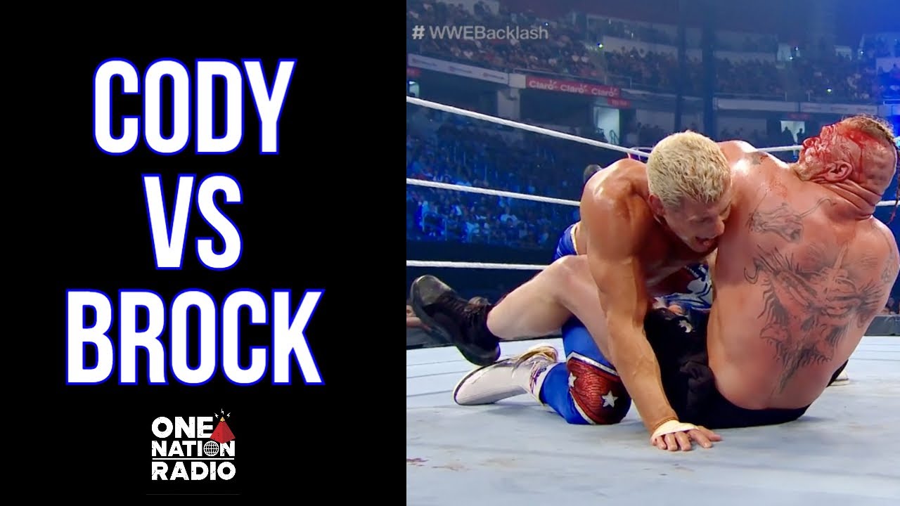 Cody Rhodes vs Brock Lesnar Match Review, What Is A Fake Job? - YouTube