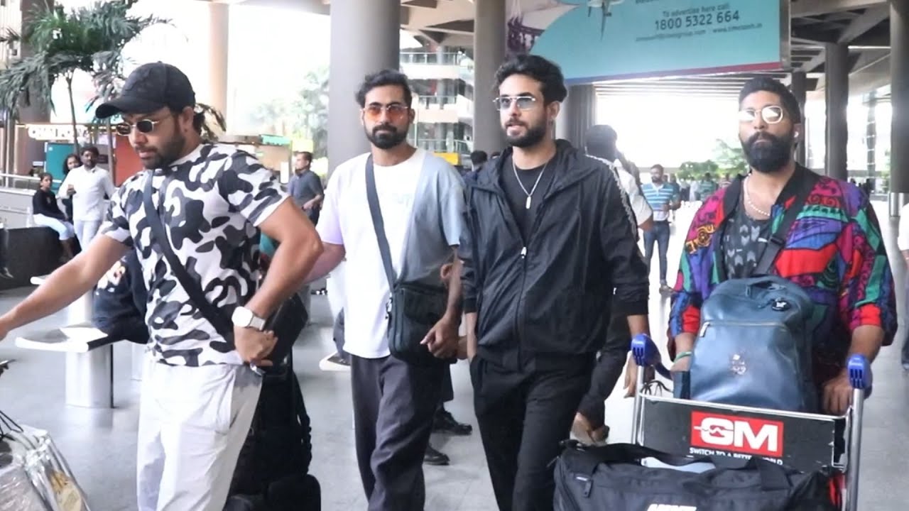 Samar Puri, Sanam Puri, Keshav Dhanraj And Venky S Spotted At Mumbai ...