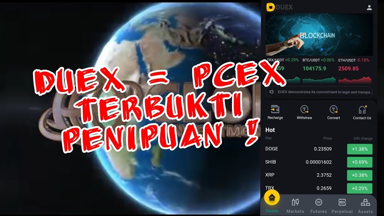 Terbukti Penipuan Di Berbagai Negara, PCEX Berganti Menjadi Duex ...