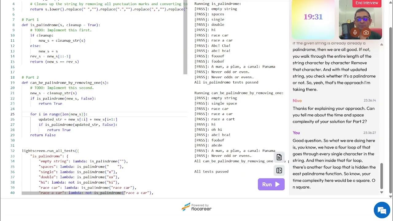 Live Coding Interview with AI - YouTube