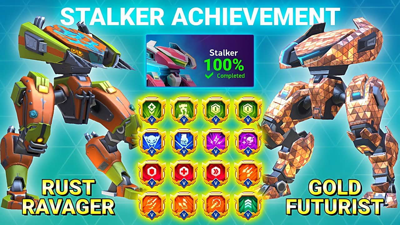 Stalker Achivement Complete 💯 Mech Arena - YouTube