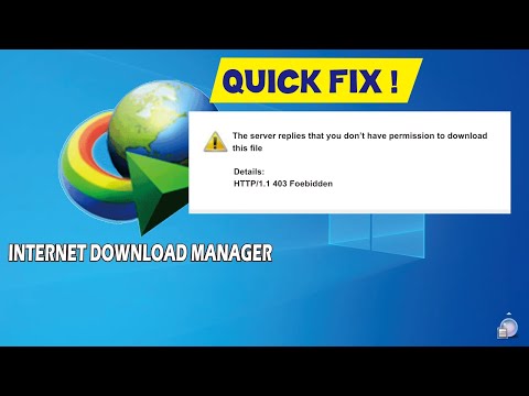 FIX The server replies that you don't have permissions to download this file HTTP /1.1 403 Forbidden